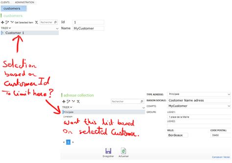 C Lightswitch Query Based On A Selecteditem From Another Table Stack Overflow