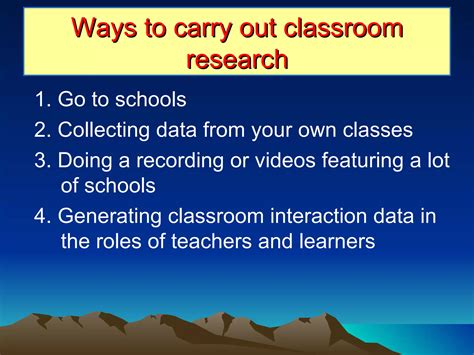 Classroom Research Error Correction 2 Ppt
