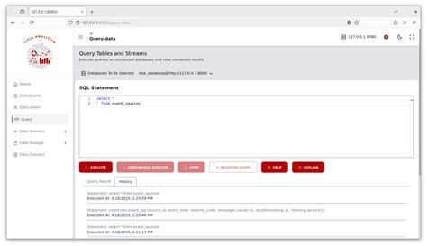421 Query Table Data — Ittia Db Lite Manual