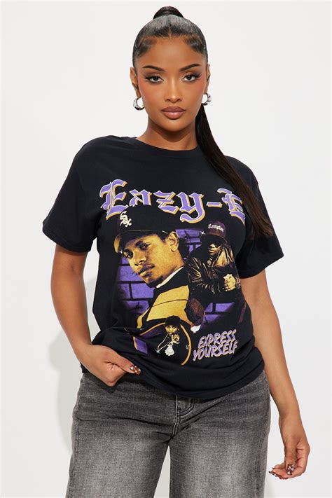 Eazy E Retro Tee Black Fashion Nova