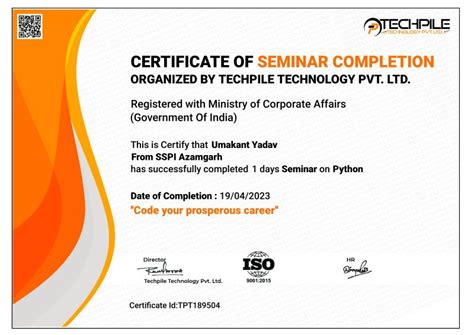 Umakant Yadav On Linkedin Im Happy To Share That I Attended A Python
