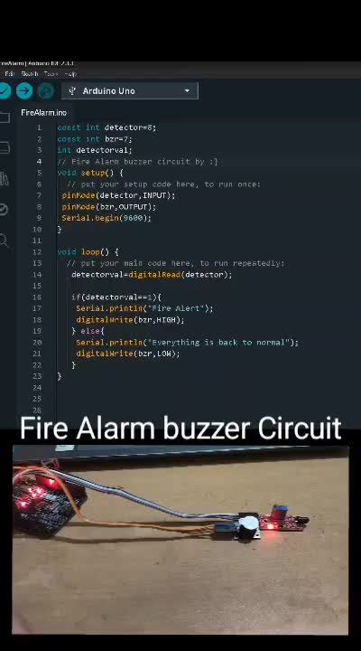 siddesh teli on linkedin simple fire alarm circuit using arduino uno
