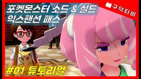 포켓몬스터 소드실드 익스팬션패스 튜토리얼 01 Pokemon Sword And Shield Nsw 닌텐도 스위치[구덕tv] Youtube