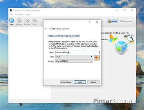 [panduan pemula] cara install linux ubuntu di virtualbox beserta gambar