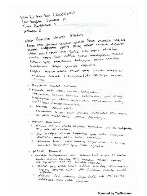 Tp07 Linear Regression Variable Selection Pdf