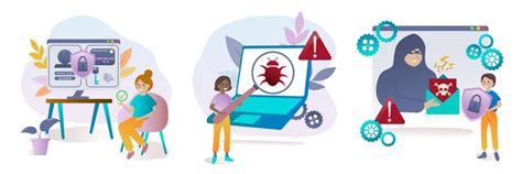 Cyber Security And Password Strength Concept Vector Image