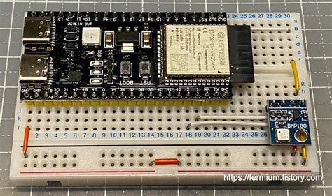Esp32 S3 으로 기압센서 Bmp180gy 68 사용해 보기