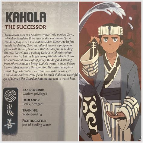 The Official Namesbios Of 1017 Rpg Playbook Character Designs Rthelastairbender