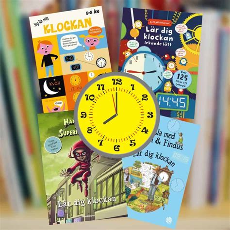 Bästa Böckerna För Att Lära Sig Klockan 2025 Barnböcker Om Klockan
