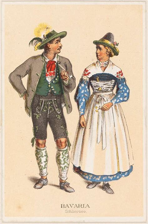 German Clothing 1800s