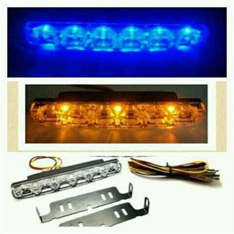 Jual Lampu Led Drl Js Titik Biru Sen Orange Jakarta Utara Lintang Tokopedia