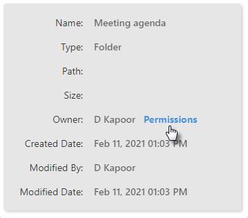 Modifying Documents Folders