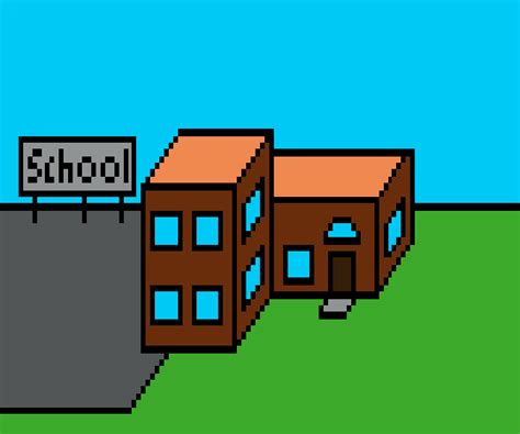 School Animation 8 Bit Academy