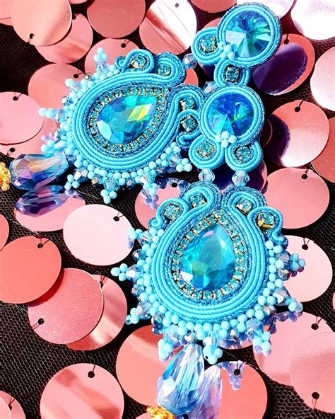 Pin De людмила златовласка En Сутаж Soutache Bisuteria Aretes