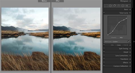 How To Properly Use The Tone Curve In Adobe Lightroom Northlandscapes Landscape Photography