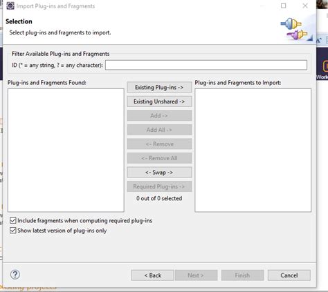 Can Not Import Eclipse Mars Plugin To Eclipse Neon Using Import