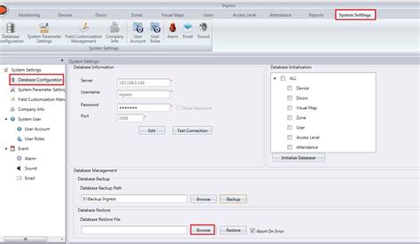 how to backup and restore database in ingress fingertec technical blog