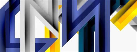 Line Zig Zag Dynamic Geometric Abstract Background