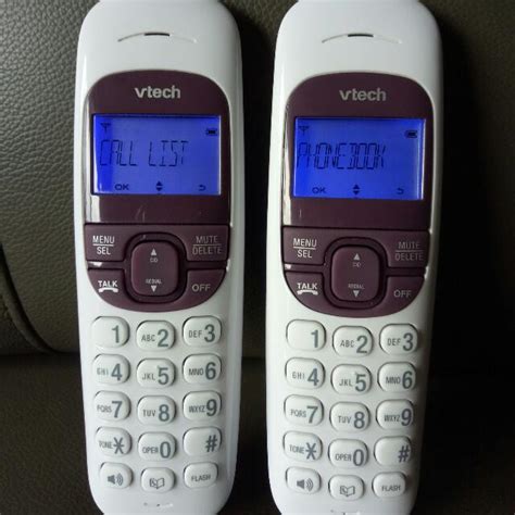 Vtech DECT Cordless Phone Twin Set Mobile Phones Gadgets Mobile Gadget Accessories