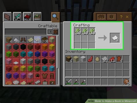 Ways To Make A Book In Minecraft WikiHow