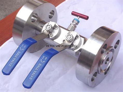 China Double Block And Bleed Valve China Dbb Valve Double Block And Bleed Valve
