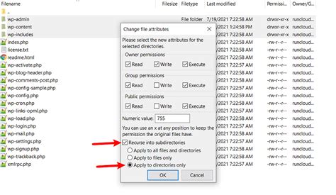 Wordpress File Permissions How To Set Them Up Properly