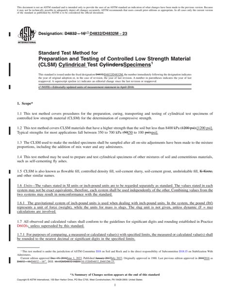 ASTM D4832/D4832M-23 - Standard Test Method for Preparation and Testing ...