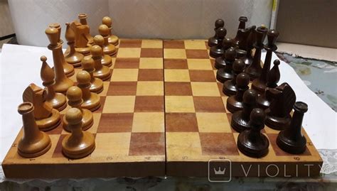 Шахматы СССР дерево 109880777 купити Violity