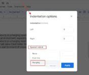 How To Make A Hanging Indent In Google Docs Tech Junkie