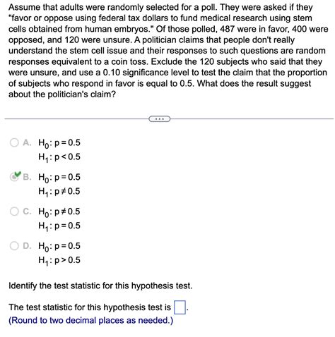Solved What Is The Test Statistic What Is The Chegg Com