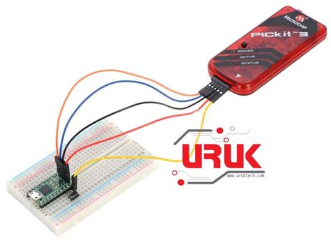 PICKit3 Microchip PIC Programmer UrukTech