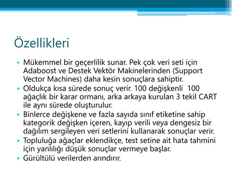 Random Forest Algoritması Pptx