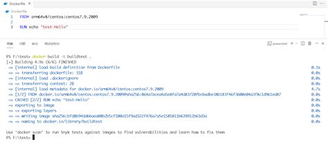Build With Dockerfile From Local Image Still Fetchpull Remote Images In Qemu User Static