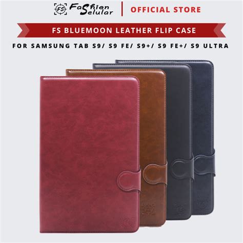 Promo Case Samsung Tab S S Fe S S Fe S Ultra Fs Bluemoon Cover Cokelat Tab S