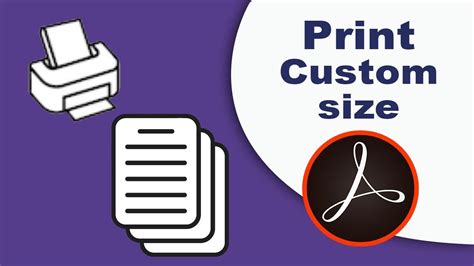 How To Print Custom Size Paper In Pdf Using Adobe Acrobat Pro 2017 Artofit