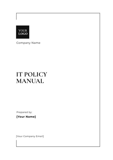 Free Policy Manual Templates To Edit Online And Print Free Policy Manual Templates To Edit Online And Print