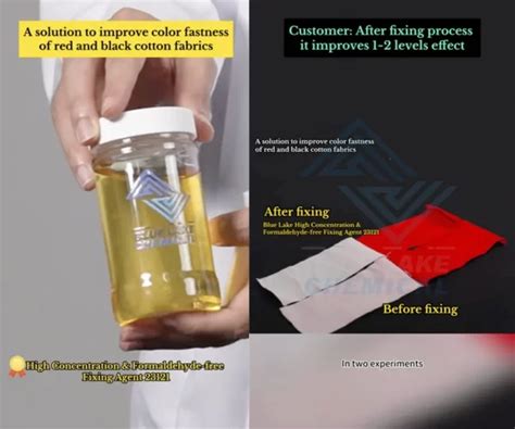 China Non Formaldehyde Fixing Agent Textile Chemicals For Cotton Fabric