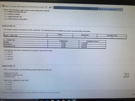 Solved Which Of The Following Is Not A Factory Overhead