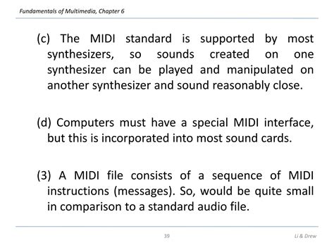 basics od digital audio multimedia technologies unit iii ppt digital