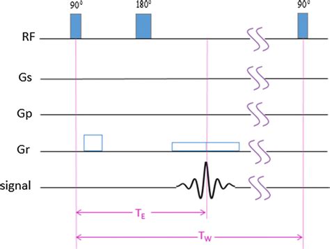 Schematic Diagram Of The Hard Pulse One Dimensional Frequency Coding