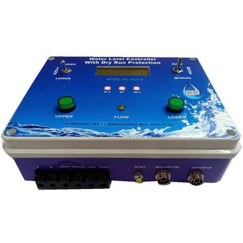 Kp Innovations Wlc 2 Dual Tank Dry Run Protection Water Level Controller Wall Mounted 1 Phase