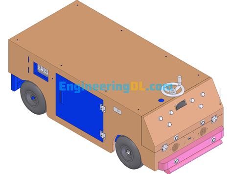 agv automatic guided vehicle solidworks engineeringdl free
