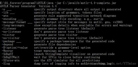 windows 环境下 antlr 的安装和使用 源码巴士