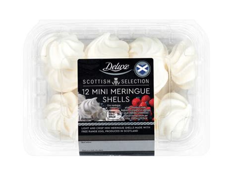 Deluxe 12 Mini Meringue Shells Lidl Great Britain Specials Archive Deluxe 12 Mini Meringue Shells Lidl Great Britain Specials Archive