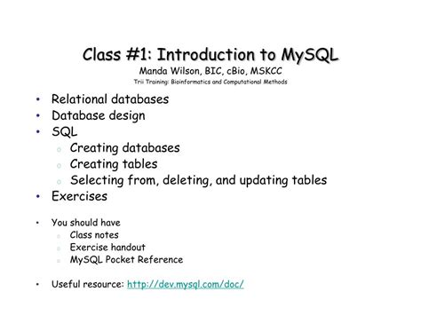 Ppt Mysqlphp Workshop Powerpoint Presentation Free Download Id820262