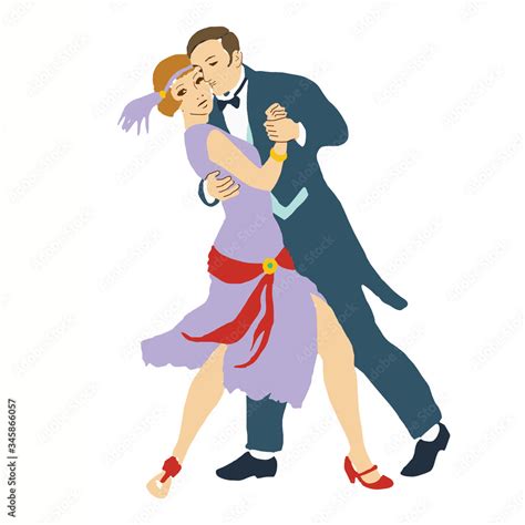 Flapper Dance Clip Art