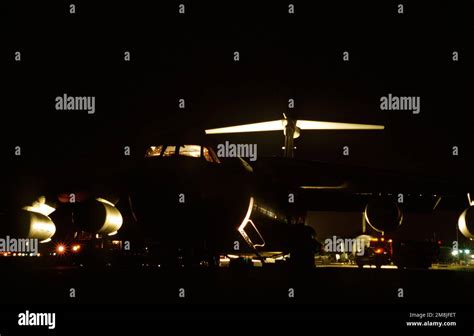 C 141b From The 438th Airlift Wing Mcguire Air Force Base Nj On The Ramp Being Refueled