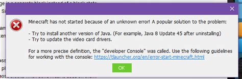 I Tried To Install The Latest Snapshot 21w20a And Every Time I Try Yo Play It Says That An