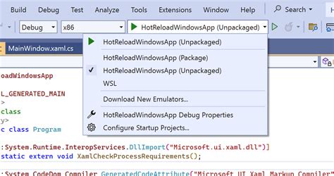 Hot Reload In Windows Applications Nicks Net Travels