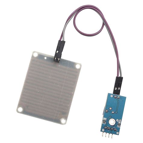 Haljia Rain Sensor Rainwater Raindrops Module Rain Detection Module We